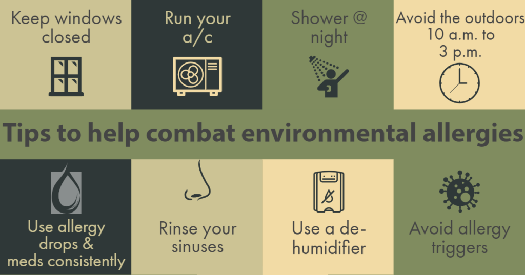 Seasonal allergy symptom relief during allergy season | Allergychoices