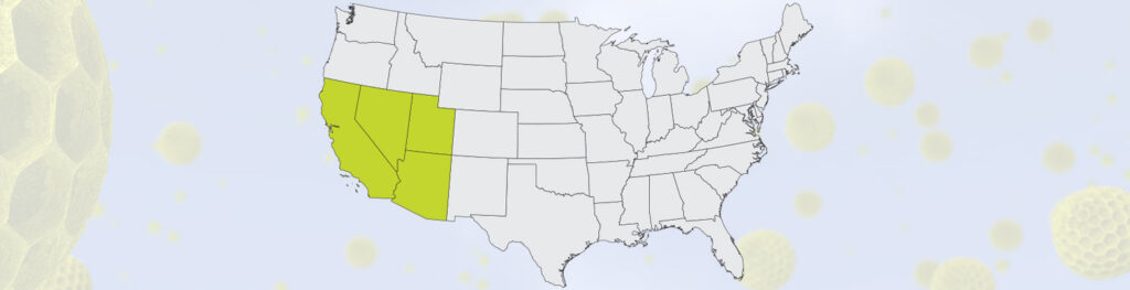 Pollen Allergy Seasons of Arizona, California, Nevada & Utah