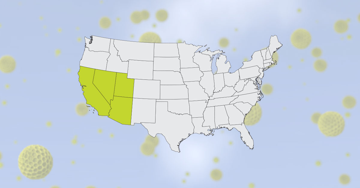 Pollen Allergy Seasons Of Arizona California Nevada And Utah